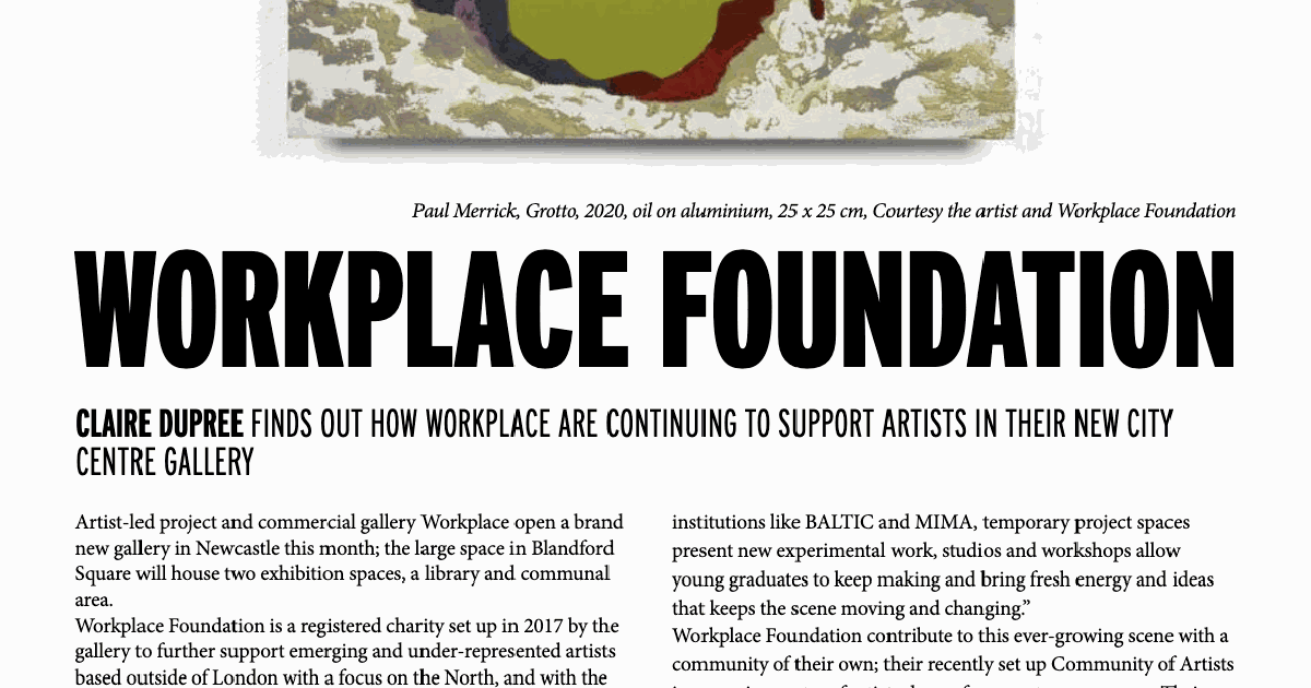 Press | Workplace Foundation